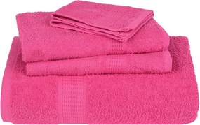 6dílná sada ručníků FROGN růžová 360 g/m² 137094
