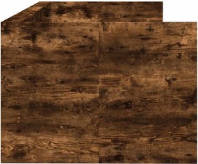 Válenda se zásuvkami bez matrace kouřový dub 90 x 200 cm 3280850