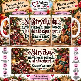 Vánoční hrnek pro strýčka – 300 ml