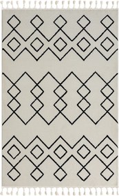 My Flair, Kusový koberec Moroccan Dream weiß, 200x290, černobílá, ložnice