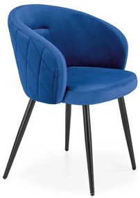 HALMAR K430 židle tmavě modrá