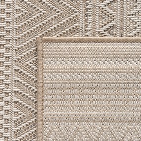 Ayyildiz, Běhoun Desert 1303 beige - na ven i na doma, 80x250, béžová, chodba / předsíň