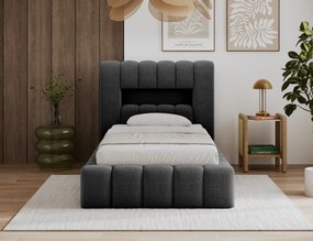 Postel Lamica 90x200 + Kovový rám/plynový výtah/kontejner