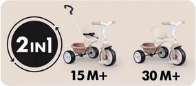 Smoby Tříkolka Be Move béžová / od 15 měsíců