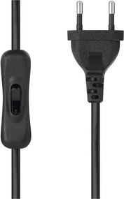 EMOS Černá stolní lampa Nina pro žárovku E27 Z7642B