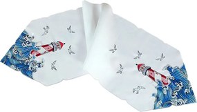 Ubrus Maják ve vlnách 40 × 140 cm