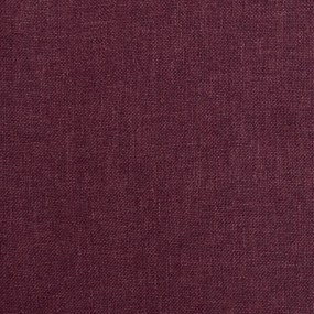 Zvedací masážní křeslo fialové textil