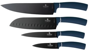 BERLINGERHAUS Sada nožů s nepřilnavým povrchem 4 ks Aquamarine Metallic Line BH-2890