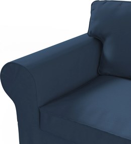 Potah na pohovku IKEA  Ektorp 3-místná, nerozkládací barva tmavě modrá