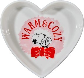 PEANUTS Talířek na šperky srdce "Warm & Cozy" 10 cm