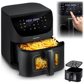 Fritéza Berdsen BD-660 černá s vysokým výkonem pro zdravé vaření