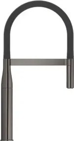 Grohe - Dřezová baterie s flexibilním ramenem s přepínačem, Hard Graph