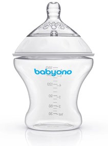 BABY ONO kojenecká láhev 180 ml bílá