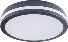 Kanlux Stropní LED svítidlo BENO 24-30W CCT-O-SEG se senzorem grafit pr. 26 cm