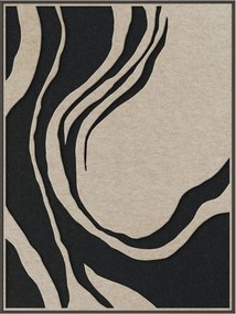 3D obraz s rámem/akustický 90x120 cm Sacred Silence 2 – Malerifabrikken