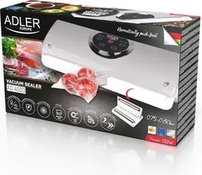 Adler AD 4503 bílá / Vakuová svářečka / 130W / -0,80 bar