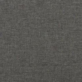 vidaXL Box spring postel 100 x 200 cm textil [3120944] Barva: Tmavě šedá