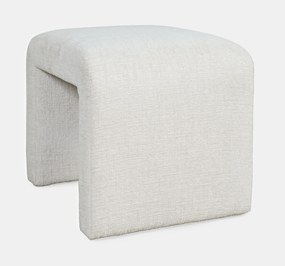 Taburet Leith 53,5 cm bílý