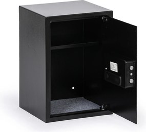Nábytkový sejf s elektronickým zámkem a čtečkou otisků prstů, 500 x 350 x 310 mm