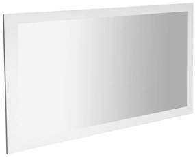 Sapho NIROX zrcadlo v rámu 1200x700x28 mm, bílá lesk - NX127-3030