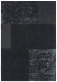 Černý koberec Kitkat Charcoal Rozměry: 160x230 cm