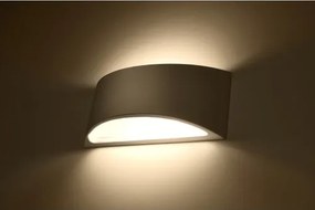 Nástěnné keramické svítidlo SOLLUX Vixen G9 1x40W bez zdroje SL.0834