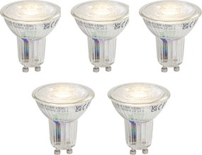 Sada 5 stmívatelných LED žárovek GU10 3,9W 450 lm 3000K Longlife