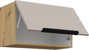 ARIA li | horní skříňka 60 GU-36 1F výklopná | 60 cm | ANTI FINGERPRINT povrch | artisan/béžová
