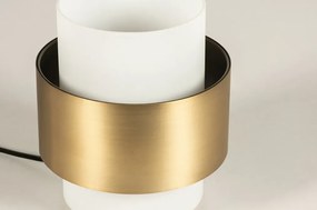 Stolní designová lampa Onyx Gold