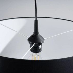 Sollux Lighting Závěsná lampa NOVA 40 černá