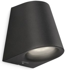 Led venkovní nástěnné svítidlo philips virga 17287/30/16 - černá