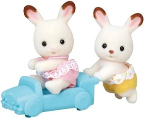 Figurky sylvanian families dvojčata chocolate králíci