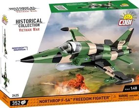 COBI 2425 Vietnam War Northrop F-5A Freedom Fighter, 1:48 / 325 kostek
