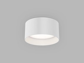 Led2 Přisazené stropní LED svítidlo ZETA ON, M ⌀ 14 cm Barva: Bílá, Stmívání, řízení: DALI/PUSH