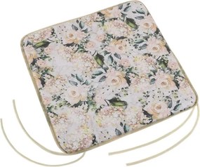 Bellatex Sedák EMA hladký 40x40 cm Růže vanilková