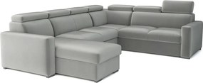 Sedací souprava PEDRO U | 170x315x250 | rozkládací + 2x úložný prostor | VÝBĚR TKANIN