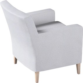 Potah na křeslo IKEA Karlstad barva šedá látka pletený vzor