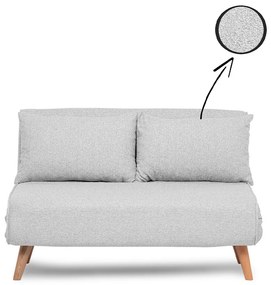 Hanah Home Rozkládací dvoumístná pohovka FOLDE šedá 120 cm