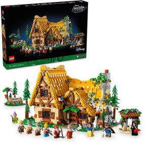 Lego stavebnice lego disney princess 43242 chaloupka sněhurky a sedmi trpaslíků