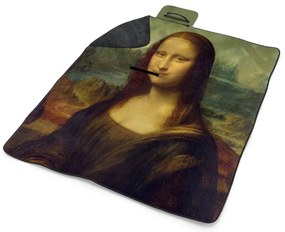 Sablio Plážová deka Mona Lisa - Leonardo da Vinci: 200x140 cm
