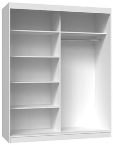 Šatní skříň IGA I 160 cm bílá