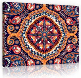 Obraz Mandala Do Ložnice Obývacího Pokoje Na Plátně Stěna Moderní 100x70
