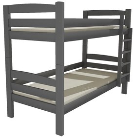 Patrová postel PP 019 90 x 200 cm - šedá