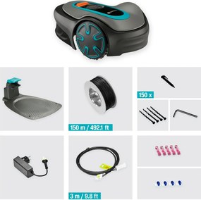 Robotická sekačka Gardena SILENO minimo 250 (na plochy do 250 m2, Bluetooth) - mega SLEVA !