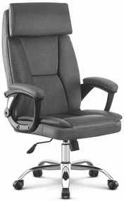 Ergonomická otočná kancelářská židle HC-1023 Grey