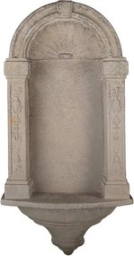 Dekorativní nástěnný výklenek svícen Baroque - 39*13*78 cm