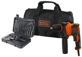 BLACK+DECKER - Příklepová vrtačka 710 W, s příslušenstvím BEH710SA32-QS
