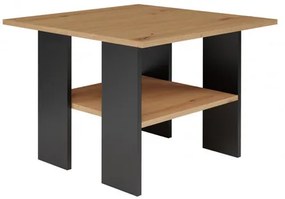 Konferenční stolek MODERNA - dub artisan/černá