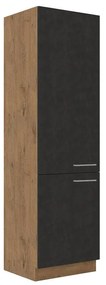 Kuchyňská skříňka Woodline 60 LO-210 2F, Barva: Dub lancelot / bíly lesk