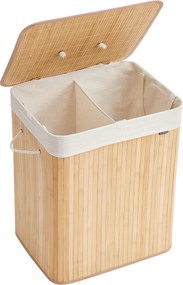 XXXLutz KOŠ NA PRÁDLO, přírodní barvy Boxxx - Koše na prádlo - 002543076601